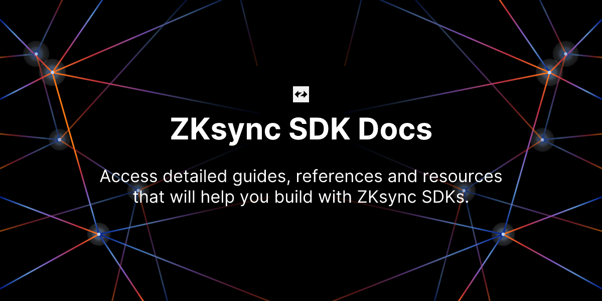 Troubleshooting - ZKsync SDK Docs